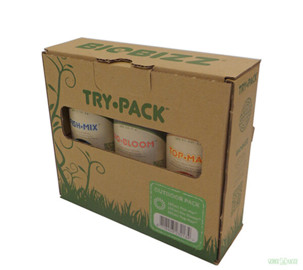 BioBizz Outdoor Trypack Düngerset - CBD Hanfprodukte und Growshop - G